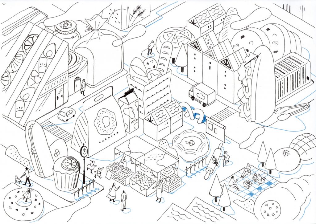 Bread town - machoco-bo